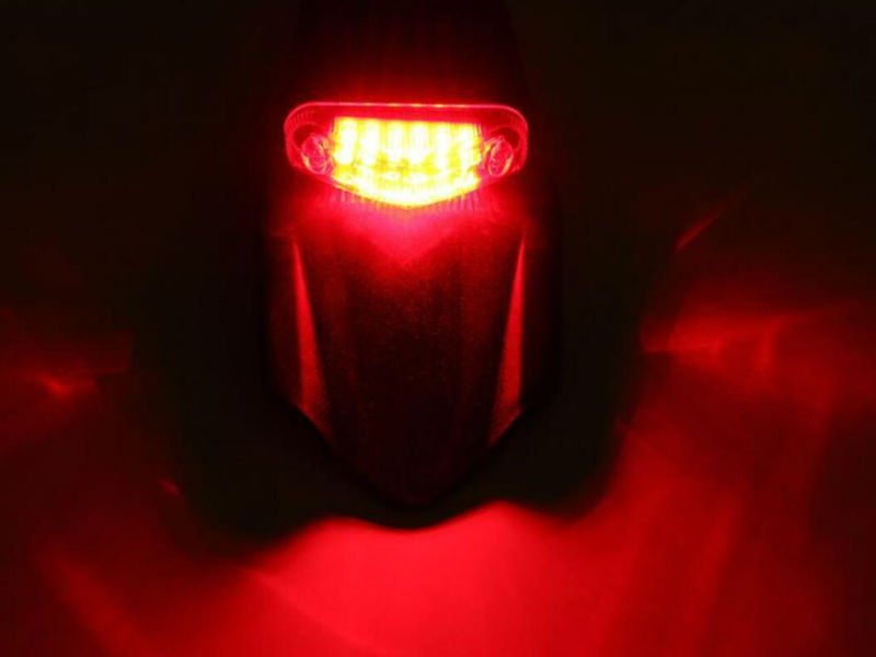 New motorcycle LED lamp stop break Rear tail ST77